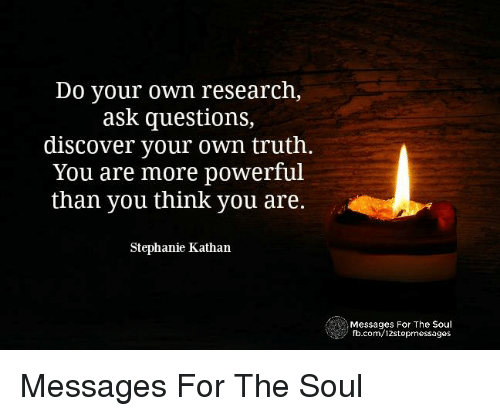 Ignore Conventional Wisdom and Do Your Own Research – Project ...